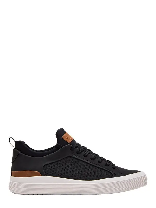 Steve Madden Dack Low-top Lace-up Sneakers - Black