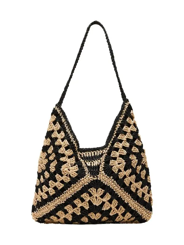Steve Madden Bora Hobo Bag - Black Multi