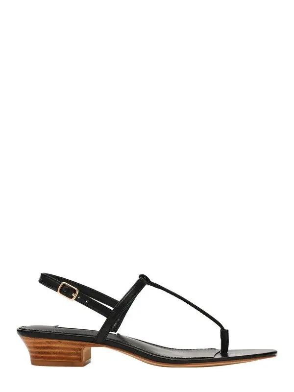 Steve Madden Ralia Block Heel Sandals - Black