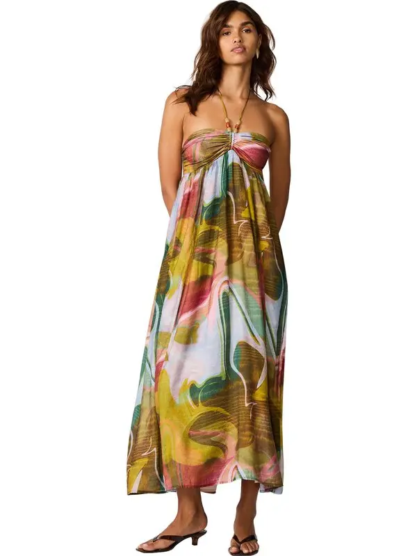 Steve Madden Yazmina Sleeveless Maxi Dress - Marble