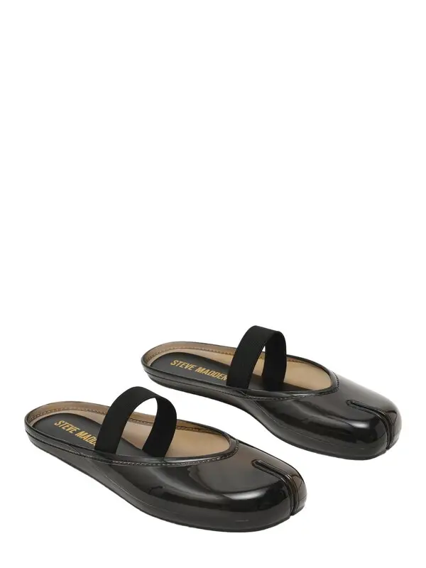 Steve Madden Cova Tabi Split-toe Slip-on Flats - Black