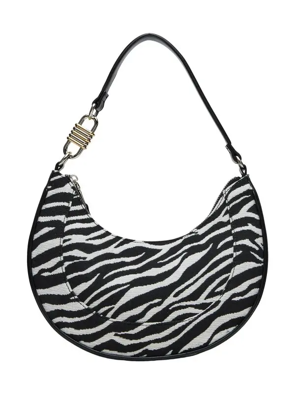 Steve Madden Lohan Print Shoulder Bag - Zebra