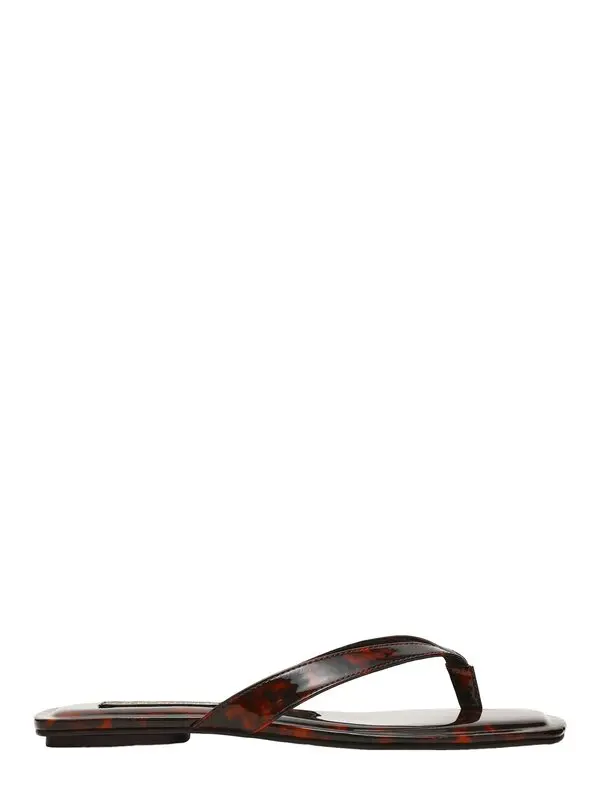 Steve Madden Trella Thong Sandals - Tortoise