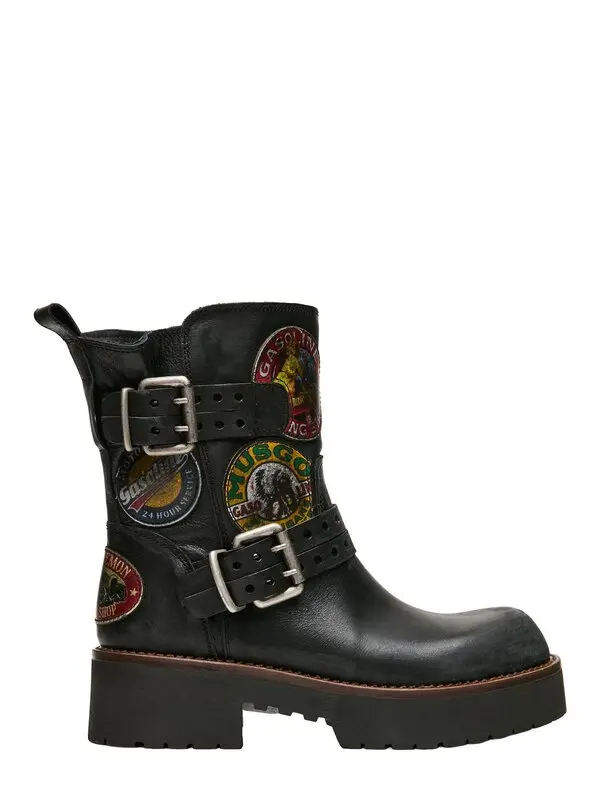 Steve Madden Reckless Ankle Booties - Black