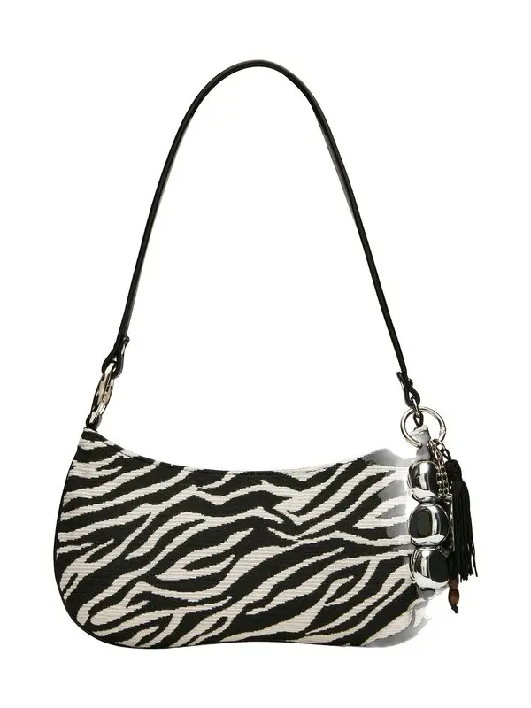 Steve Madden Sabine Shoulder Bag - Zebra