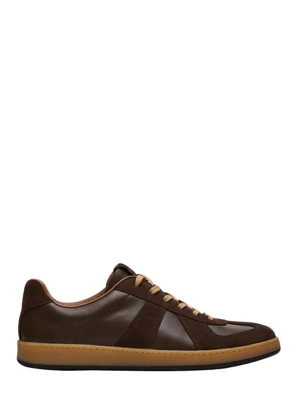 Steve Madden Damar Lace-up Sneakers - Brown