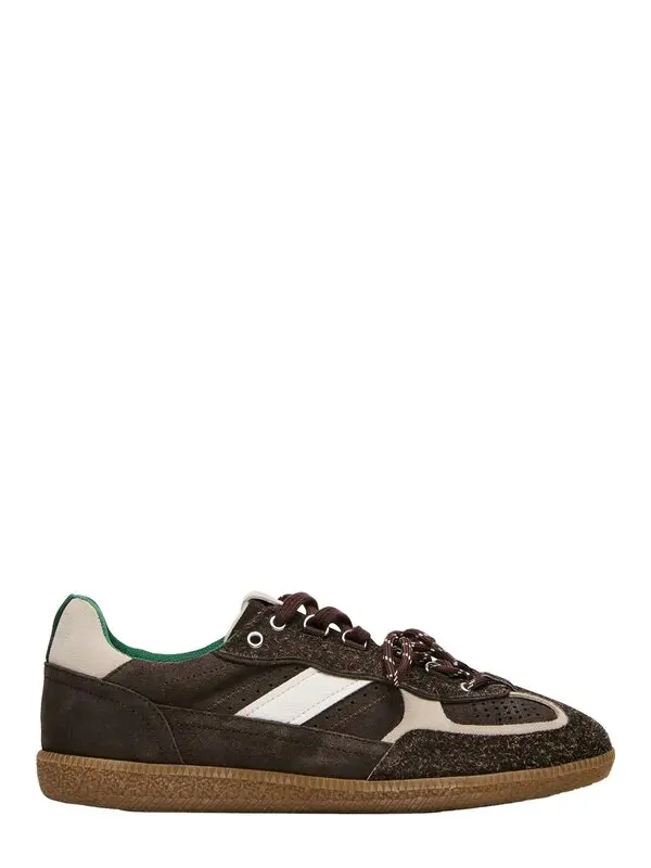 Steve Madden Ayko Lace-up Sneakers - Brown