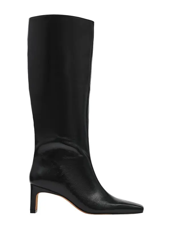 Steve Madden Jendi Knee High Boots - Black