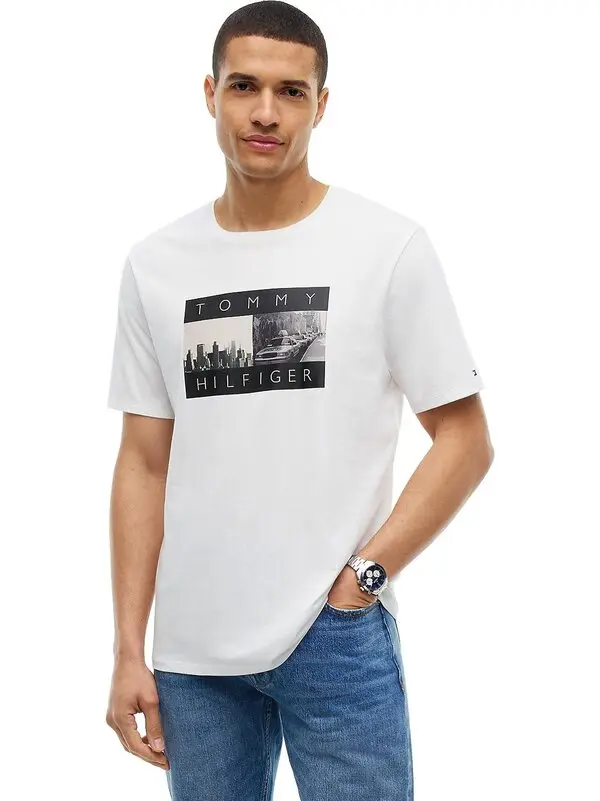 Tommy Hilfiger Nyc Photo Print T-shirt - White