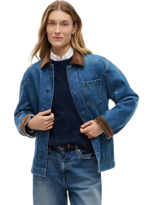 Tommy Hilfiger Denim Chore Jacket - Medium Wash