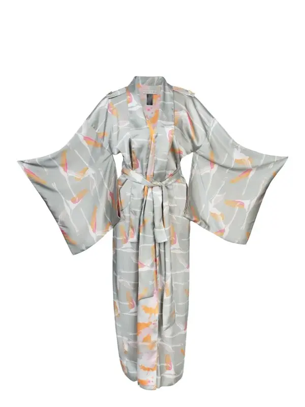 YOMISMA Cleo Valencia Signature Duster With Patented Adjustable Sleeves - Grey