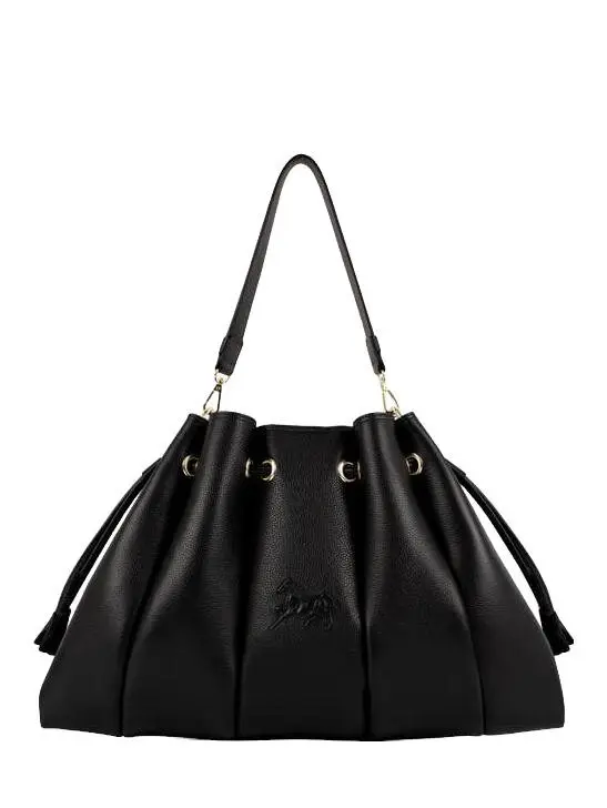 CAVALINHO Signature Cv Leather Shoulder Bag - Black