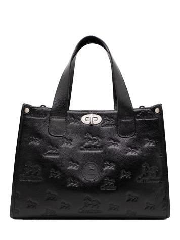 CAVALINHO Lusitano Leather Handbag - Black