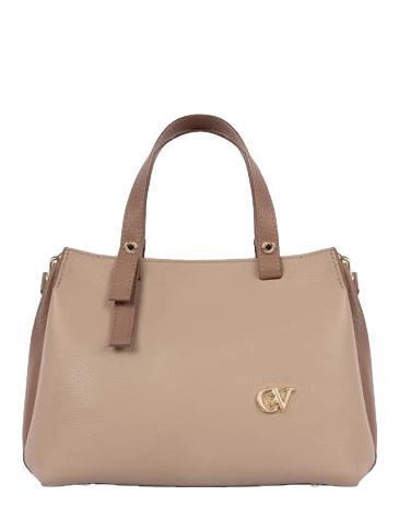 Cavalinho Signature Cv Leather Handbag - Sand/beige