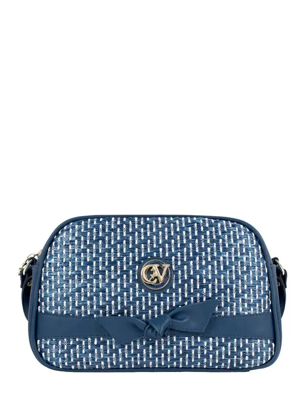 CAVALINHO Almare Woven Crossbody Bag - Blue