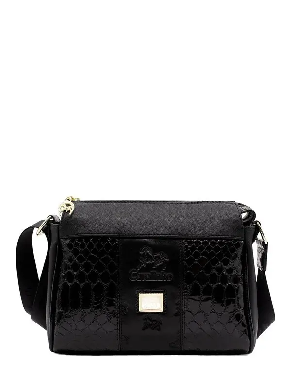 CAVALINHO Structured Crossbody Bag - Black