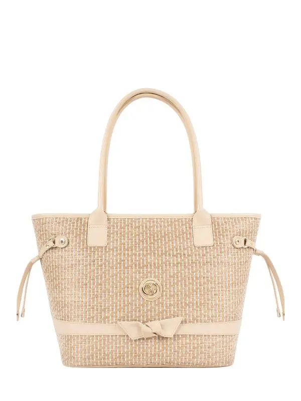 CAVALINHO Almare Woven Tote Bag - Beige