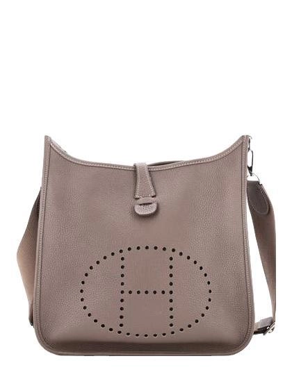 Hermès Evelyne Bag Gen Iii Clemence Pm - Grey