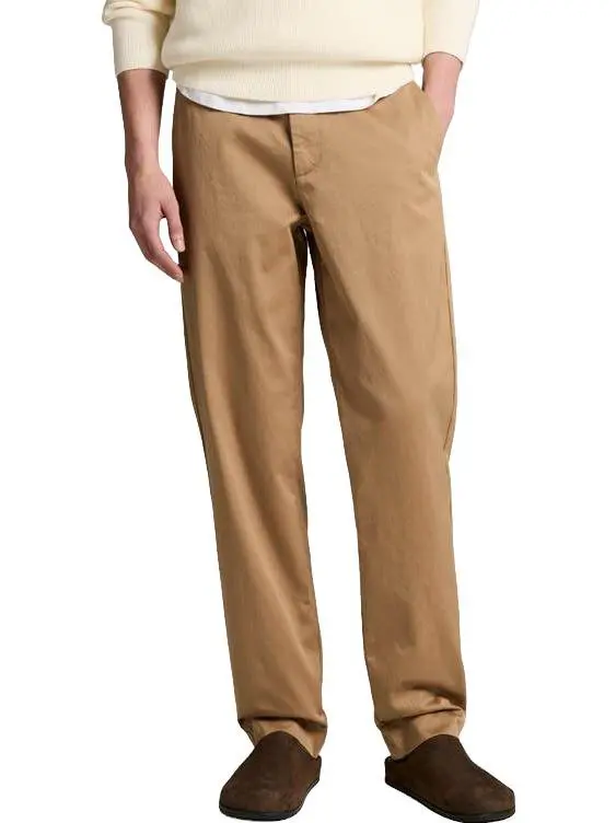 Vince Owen Brushed Twill Chinos - Carmelo