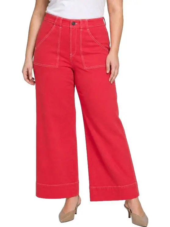NYDJ Mia Palazzo Jeans - Passion