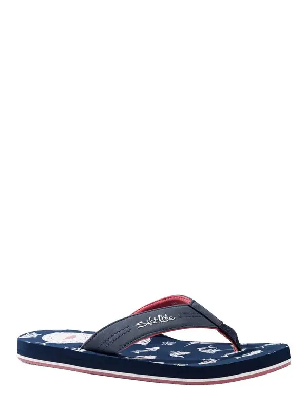 SALT LIFE The Harbor Flip Flop - Navy
