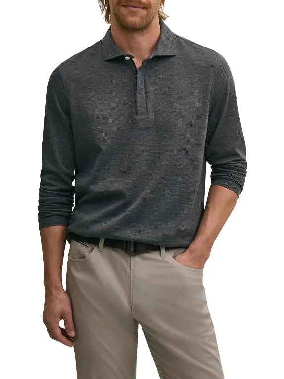 Brooks Brothers Performance Quarter Zip Pullover - Blue Multi