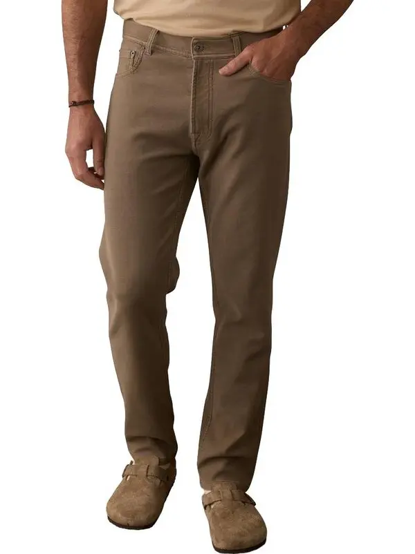 THE NORMAL BRAND Cotton Terry Pants - Medium Wash