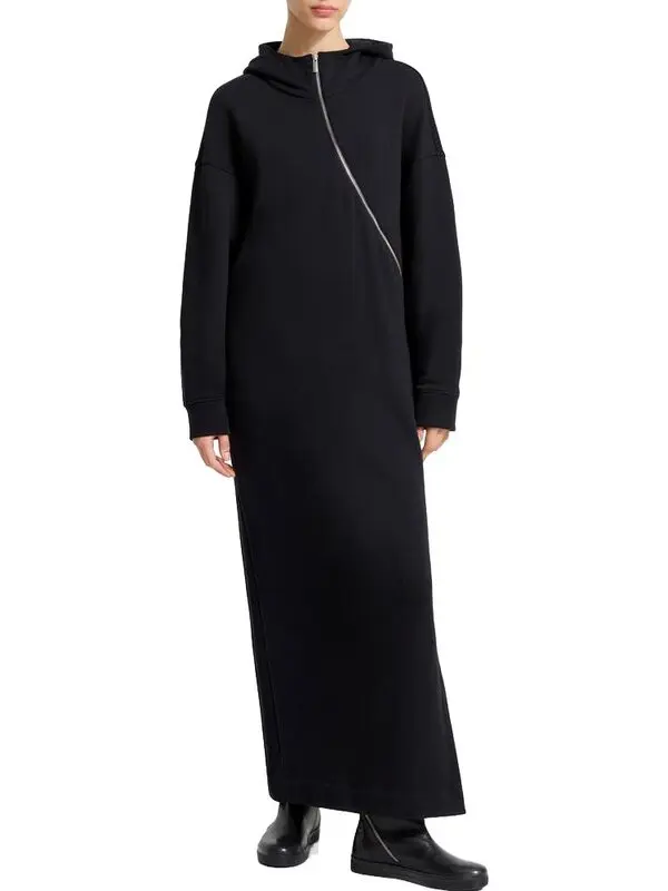 MARCELLA Pell Sweatshirt Dress - Black