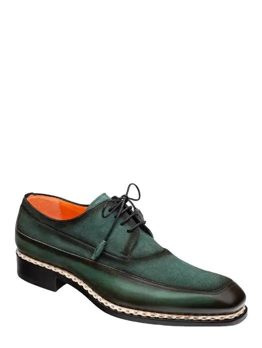 Mezlan Summit Derby Shoes - Forest/green