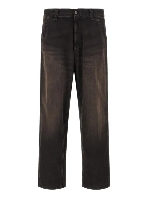 Carhartt Work In Progress Og Single Knee Jeans - Black
