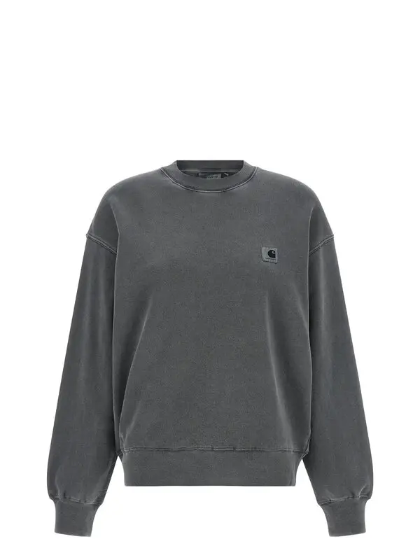 Carhartt Work In Progress Nelson Crewneck Sweatshirt - Gray