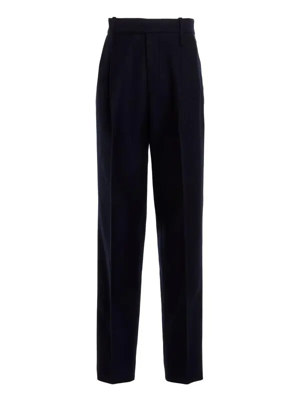 Gucci Cashmere Tailored Trousers - Blue