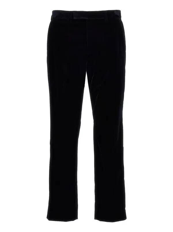 Gucci Velvet Trousers - Blue
