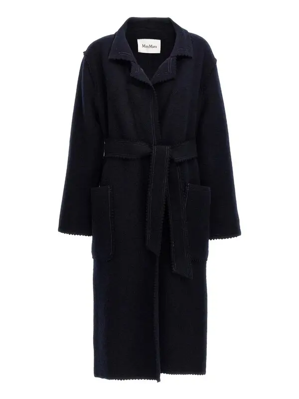 Max Mara Jene' Coat - Blue