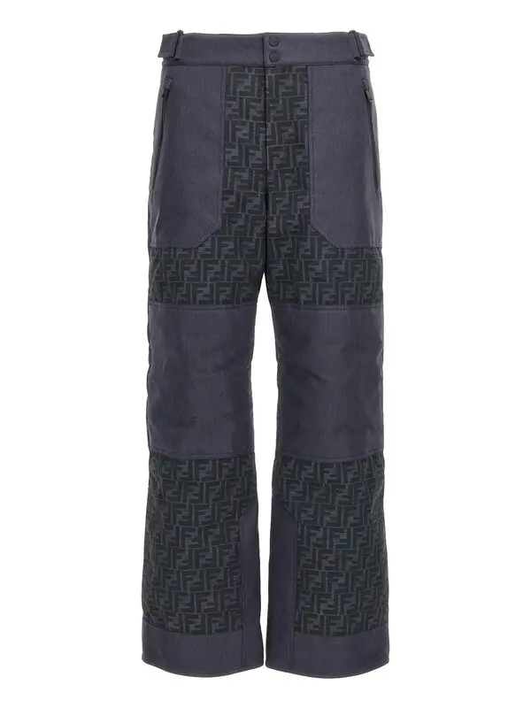 Fendi Ff' Ski Pants - Blue