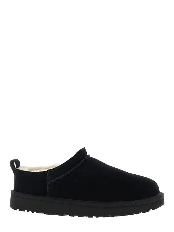 UGG Classic Micro Suede Slip-on Boots - Black