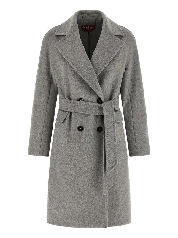 Max Mara Panteon Coat - Gray