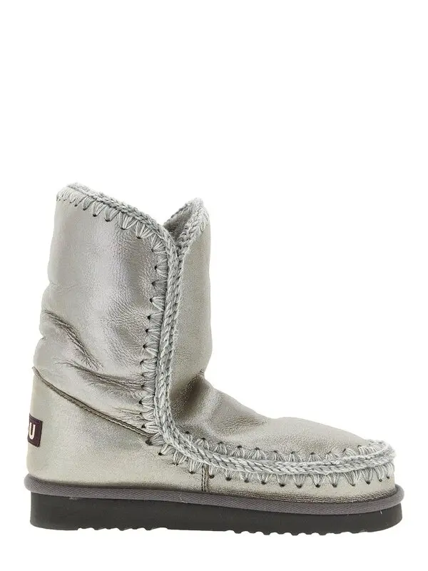 Mou Eskimo 24 Ankle Boots - Silver
