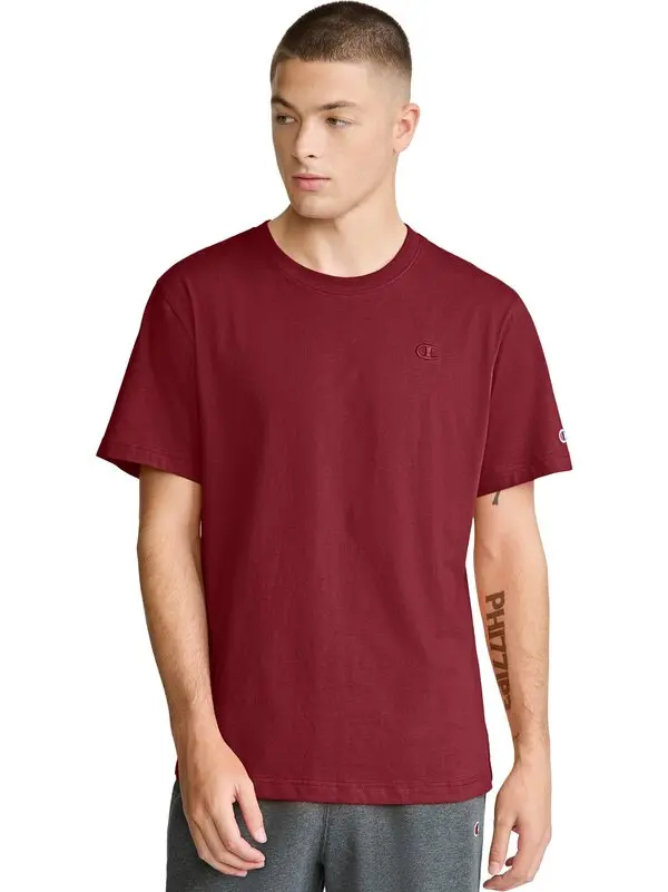 Champion Classic T-shirt, C Logo - Cabernet
