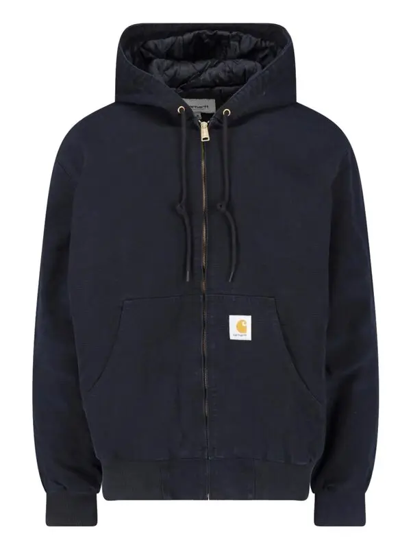 Carhartt Work In Progress Og Active Hooded Jacket - Black