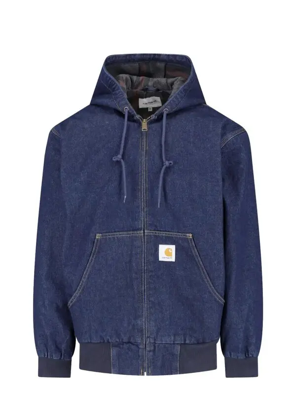 Carhartt Work In Progress Og Active Hooded Jacket - Blue