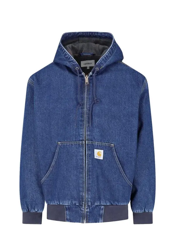 Carhartt Work In Progress Og Active Hooded Jacket - Blue