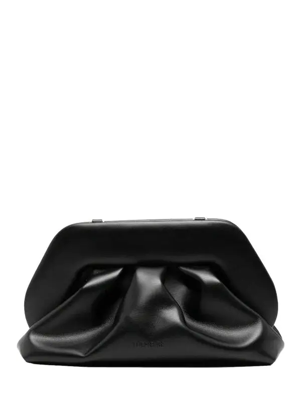THEMOIRE Bios Ruched Clutch - Black