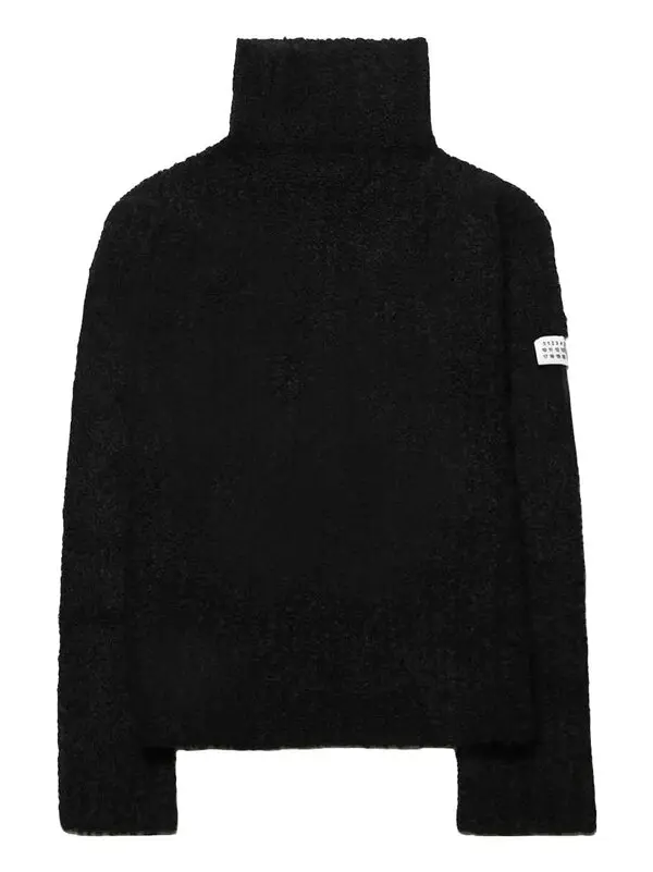 Dolce & Gabbana Fine Knit Wool Sweater - Black