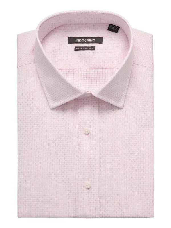 INDOCHINO Queenhill Vintage Pattern And White Shirt - Red