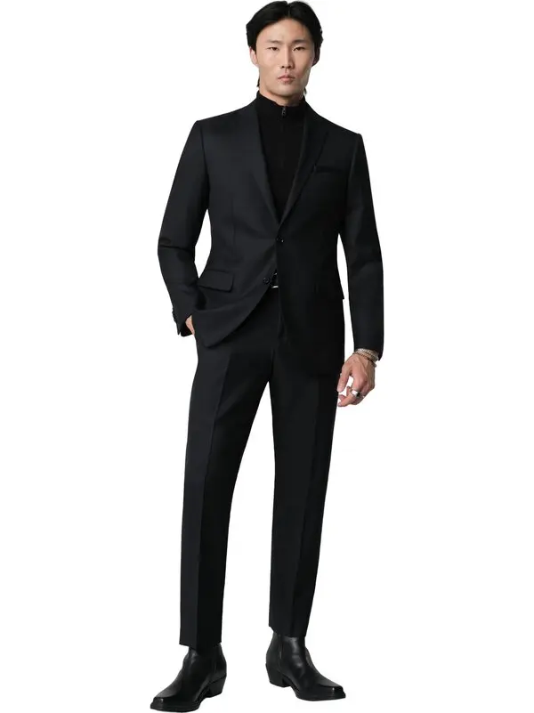 INDOCHINO Johnby Twill Suit - Black