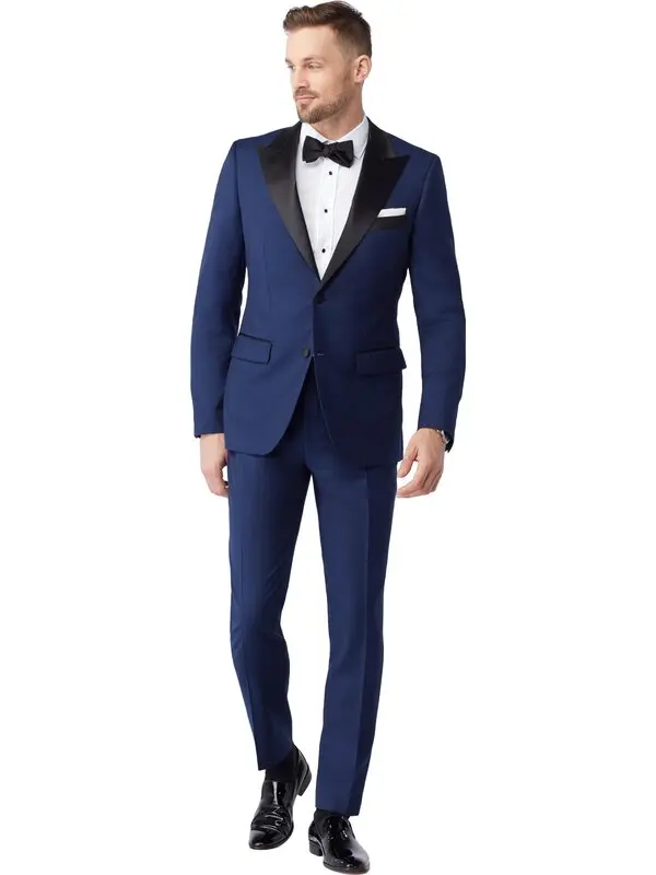 INDOCHINO Highworth Tuxedo Suit - Navy