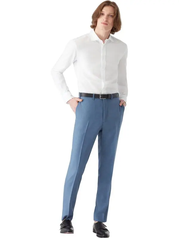 INDOCHINO Harrogate Tailored Pants - Blue