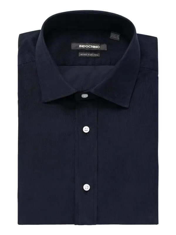 INDOCHINO Fairwood Corduroy Shirt - Navy