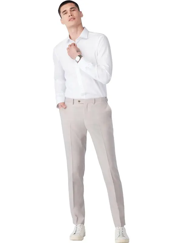 INDOCHINO Milano Wool Pants - Sand